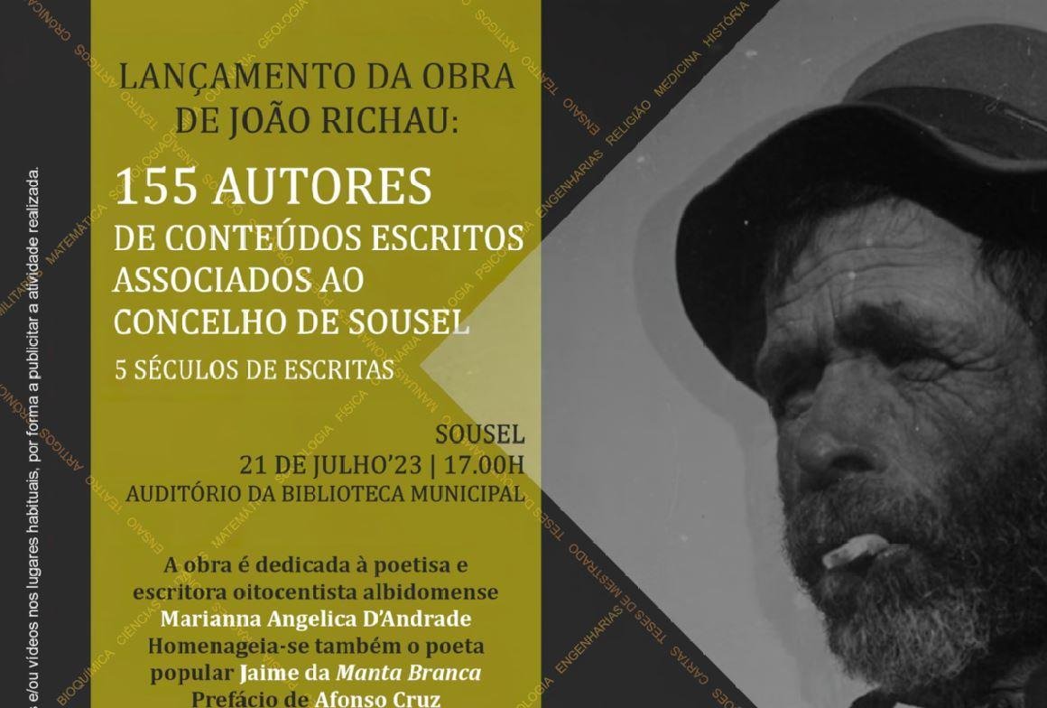 APRESENTAÇÃO DA OBRA "155 AUTORES DE CONTEÚDOS ESCRITOS ASSOCIADOS AO ...